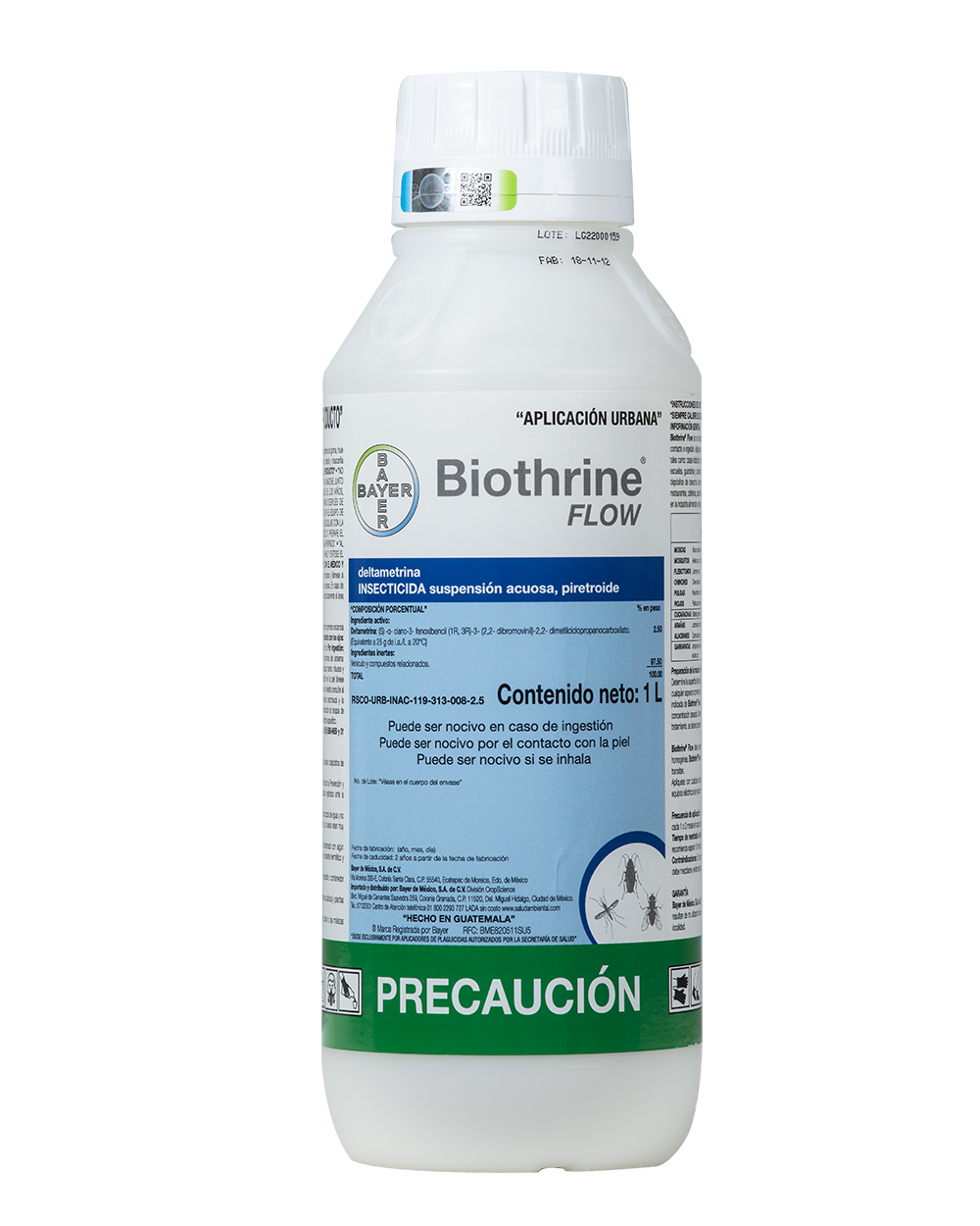 Insecticida Piretroide Biothrine Flow (1 Lt)